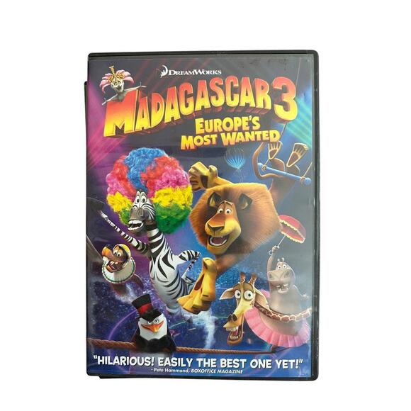 Media | Dreamworks Madagascar 3 Europes Most Wanted Dvd Animated ...